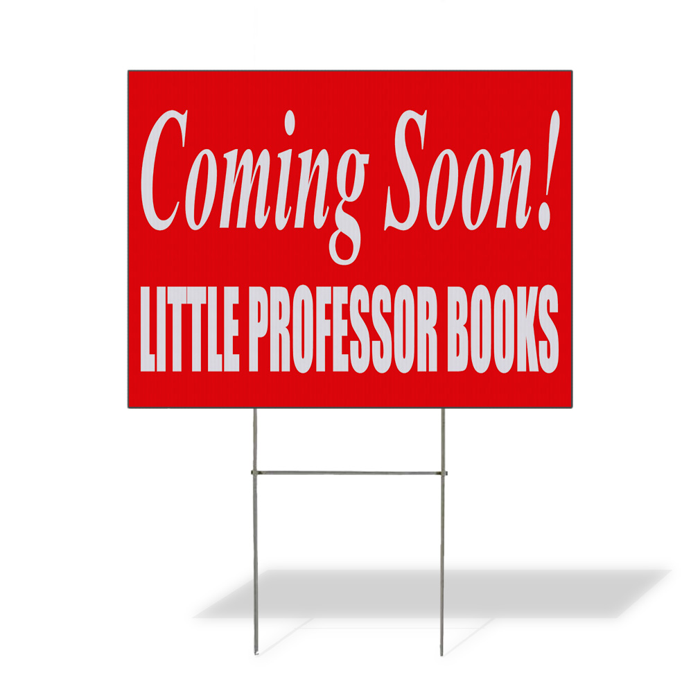 Weatherproof Yard Sign Coming Soon! Custom Name Red Lawn Garden Soon | eBay