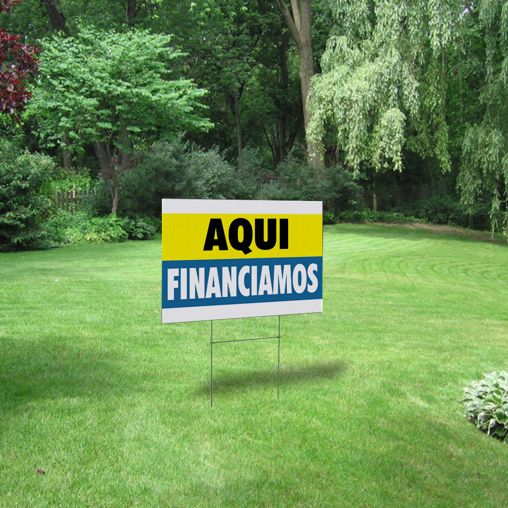 Weatherproof Yard Sign Now Leasing Promotion Business Red Lawn Garden ...